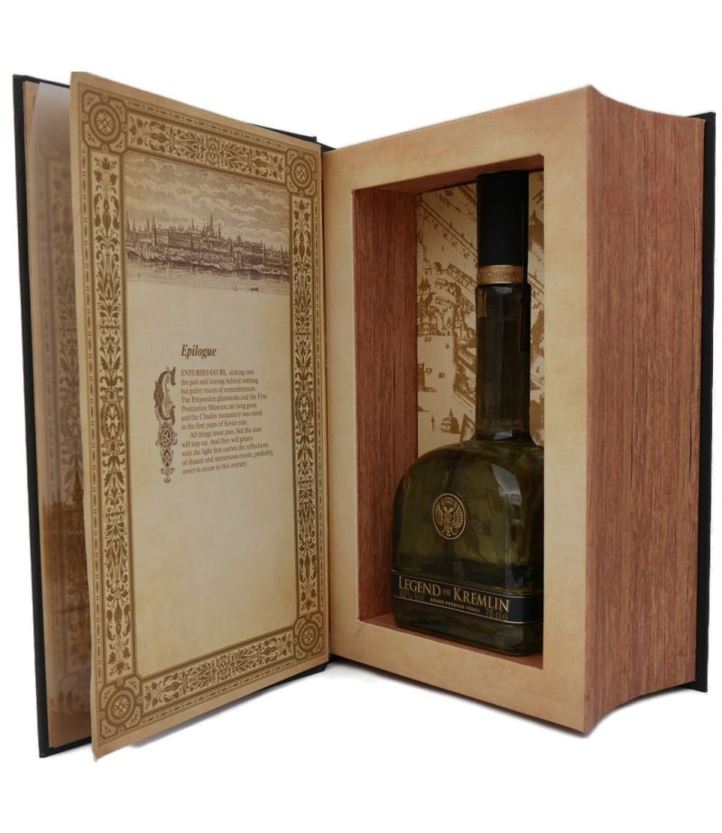 Legend of Kremlin Book Vodka 0.7L - Finebar