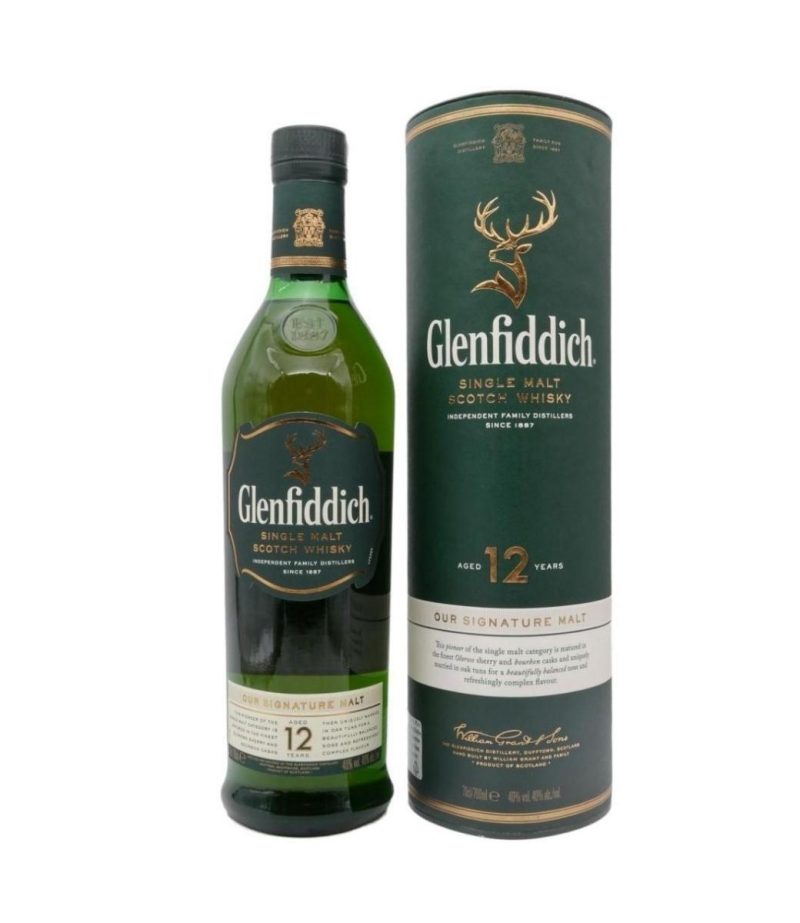 Glenfiddich 12 Ani Whisky 0.7L - Finebar