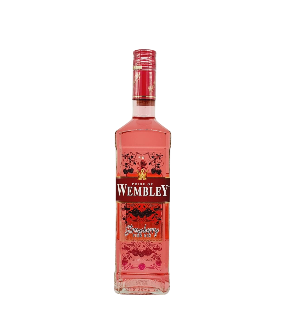 Wembley Strawberry Pink Gin 0.7L - Finebar