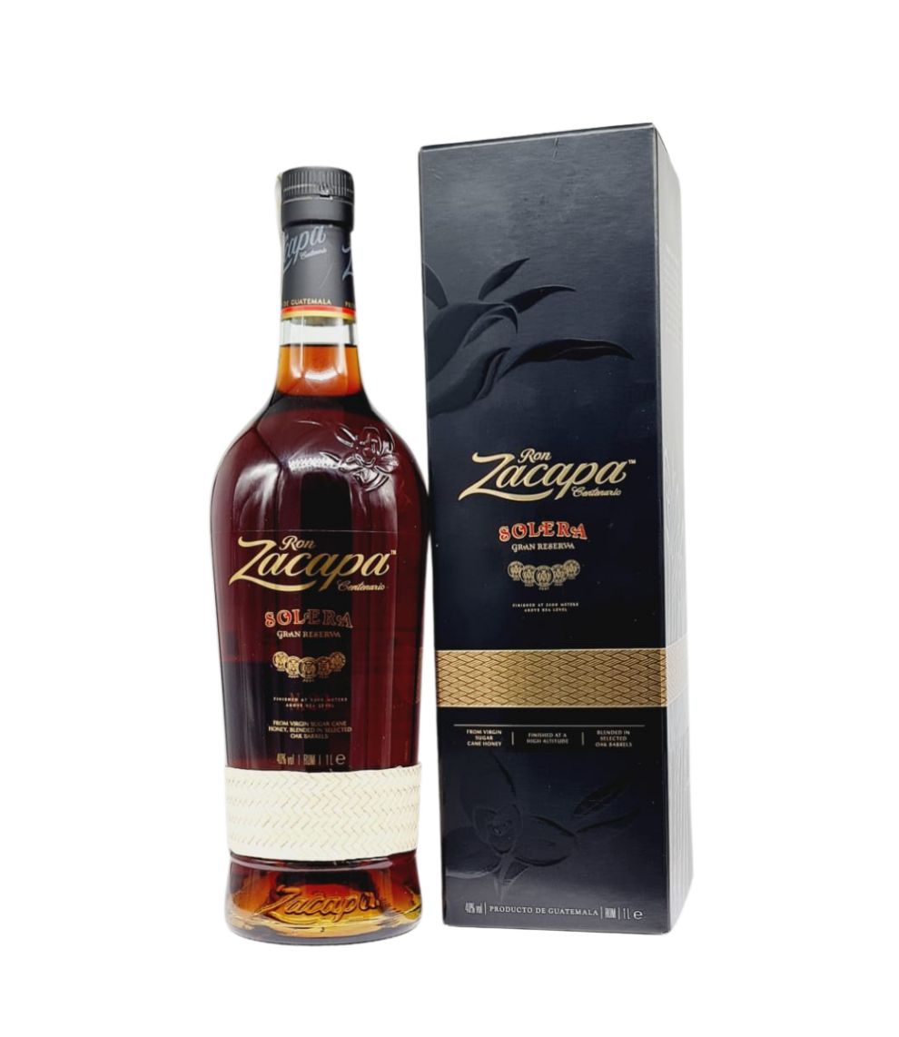 Rom Ron Zacapa Centenario Solera Gran Reserva 1L - Finebar